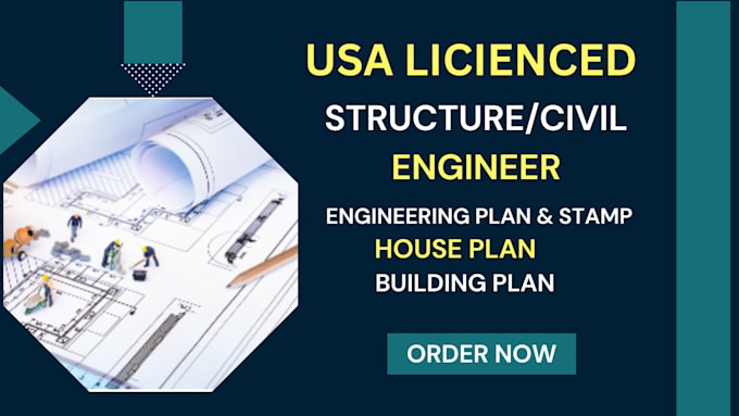 Review and stamp as licensed civil and structural engineer by Hantyhp ...