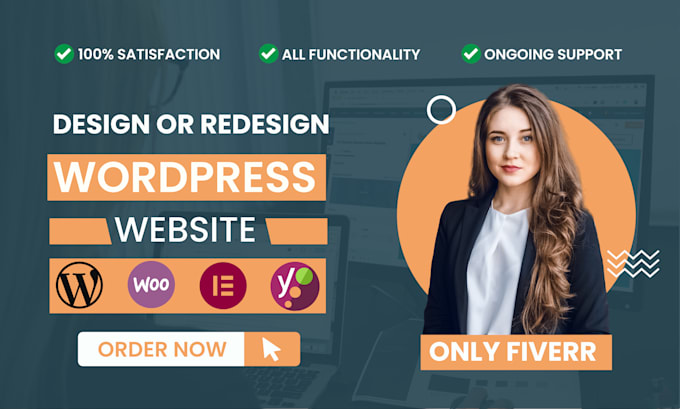Design, redesign, build, rebuild, clone or revamp wordpress website by Wp_agency21 | Fiverr