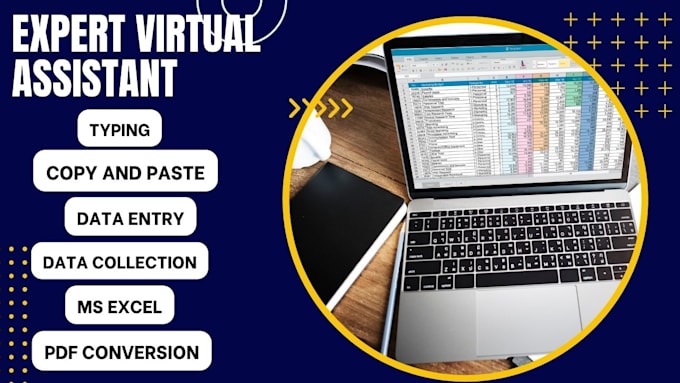 Be your virtual assistant for data entry, typing, copy and paste by Ib_dataentry | Fiverr