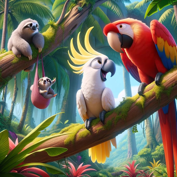 Create incredible disney pixar style images using ai by Evandrocjunior ...