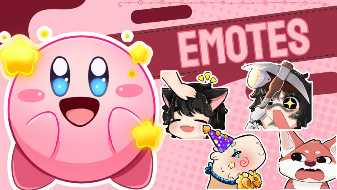 Create custom twitch emotes by Lolirotdraw | Fiverr Create custom twitch emotes by Lolirotdraw | Fiverr