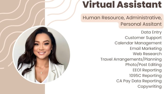 Provide hr, administrative, and personal assistant services by Shirlyn07 | Fiverr