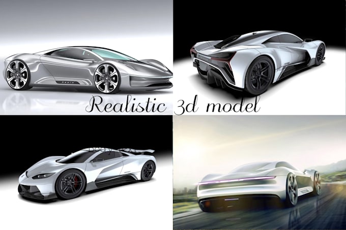 Create 3d car modeling, 3d car rendering, 3d car design, interior ...