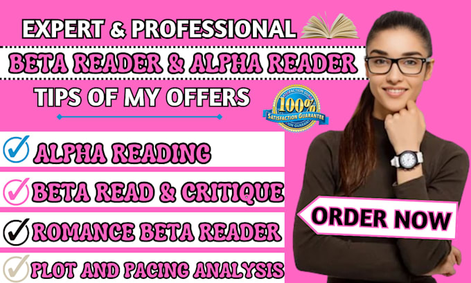Be your beta reader, romance beta reader, alpha reading and beta reading by Catherinefaithy | Fiverr