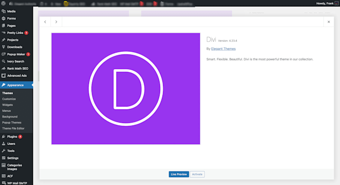 Install divi theme and builder on your website by Junocat | Fiverr