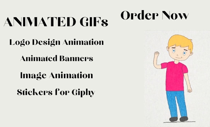 Create gif animation, image, logo and loop animation by Nibbi29 | Fiverr