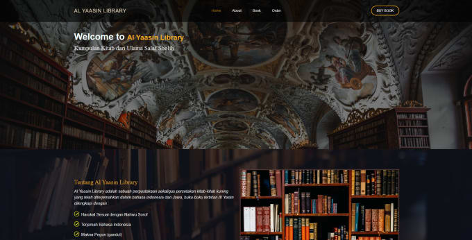 Fast delivery landing page with html css js by Msyahrulmub | Fiverr