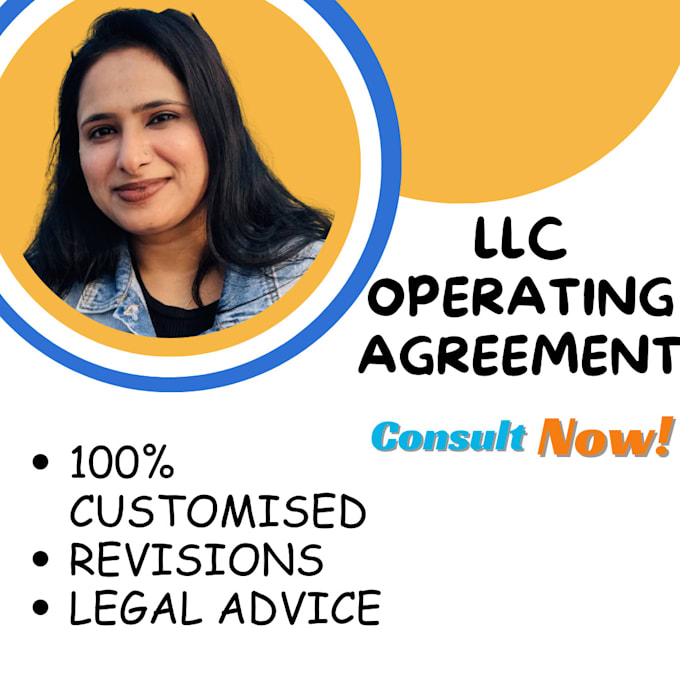 Draft operating agreement for your llc by Amritachitra | Fiverr