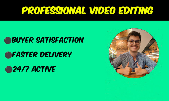 Edit your videos professionally in 24 hours by Samin_mahbub | Fiverr