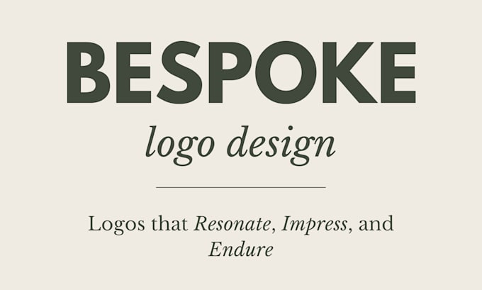 Create a bespoke logo design by Cbracemedia | Fiverr
