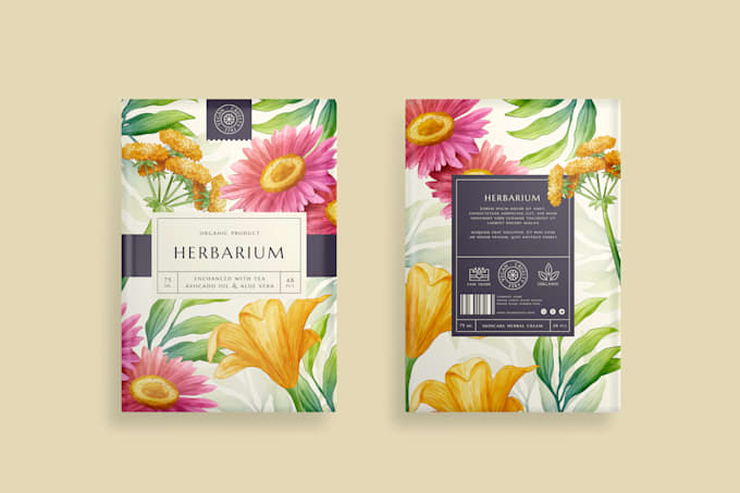 Do tea label design and coffee label pouch design for your business by ...