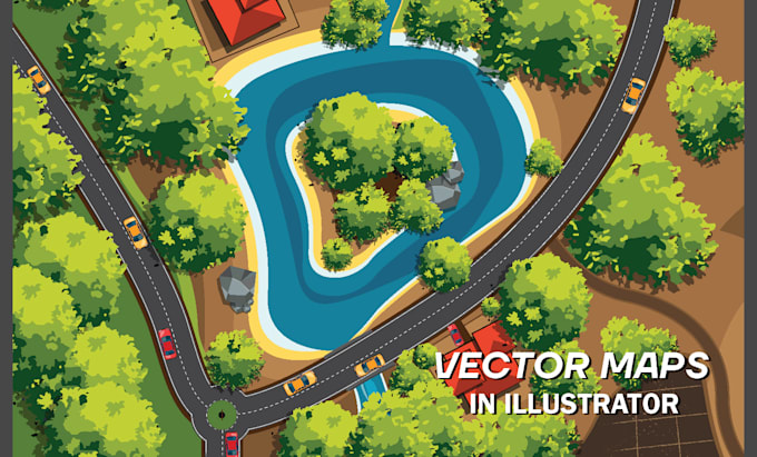 Custom vector maps in illustrator events, city maps by Navinduishara ...