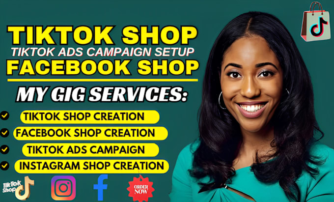 Setup tiktok shop dropshipping, tiktok ads campaign for tiktok shop ...
