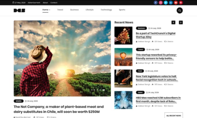 Design, schedule, manage blog post on wix, squarespace, wordpress ...