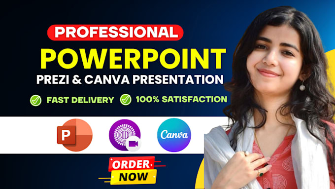 Design a professional prezi, canva and powerpoint presentation by ...