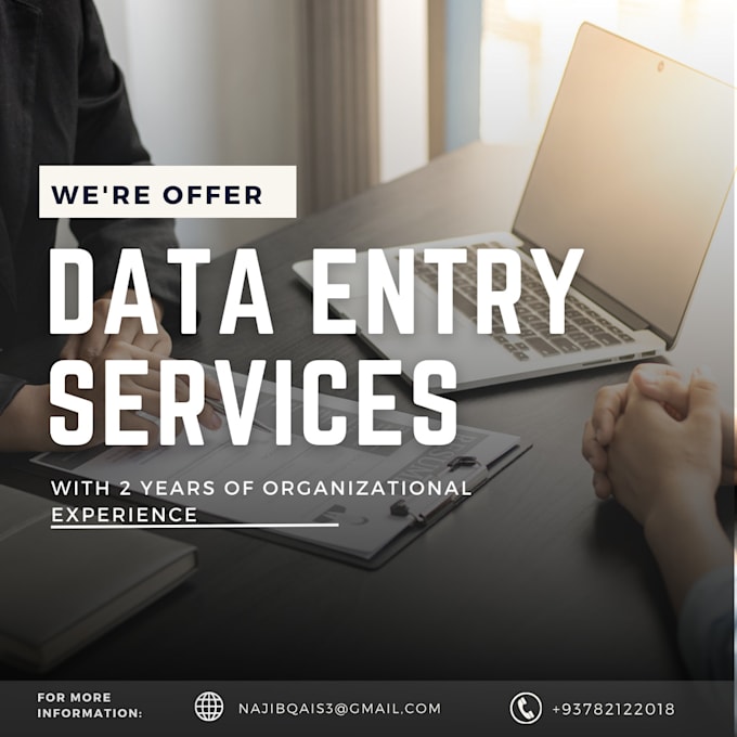 Precision data entry delivering swift accuracy for your business success by Qais_hotak | Fiverr