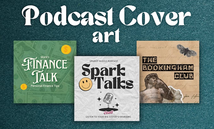 Create a podcast cover art according to your preference by Jeans_design ...
