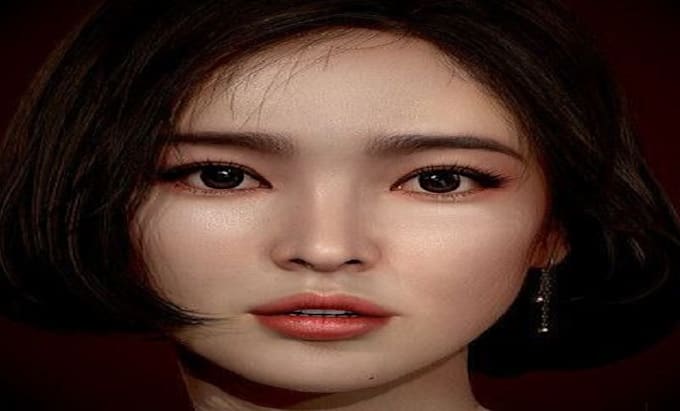 Do realistic 3d metahuman, face model, daz metahuman character for ue4 game