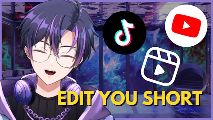 Edit your vtuber short youtube content video by Nickchishiki | Fiverr
