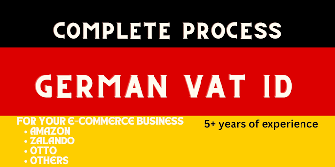Apply a german vat id for amazon and other ecommerce sales activities ...