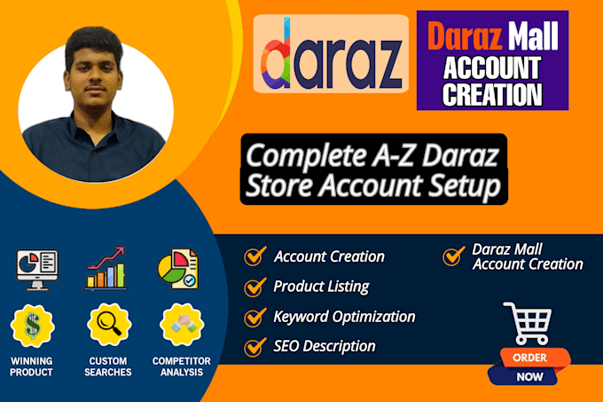 Do complete setup of daraz store by Kumail_hasnain | Fiverr