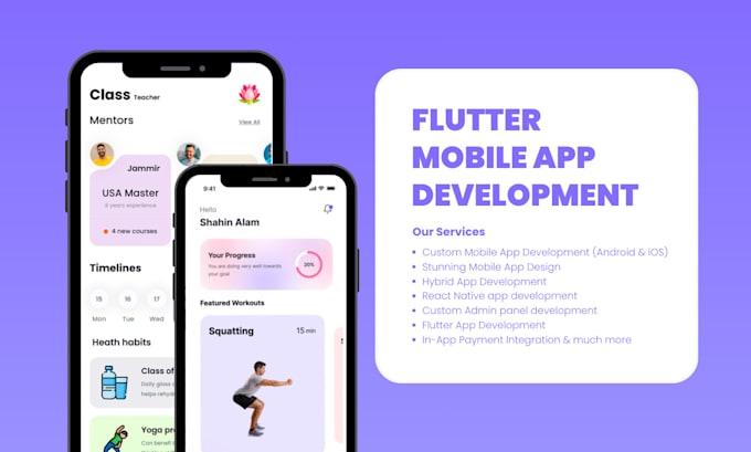 Do Custom Flutter Mobile App Development Building Mobile App Flutter Developer By Apps