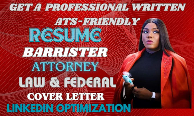 Create attorney resume, lawyer resume, ats resume, legal resume by ...