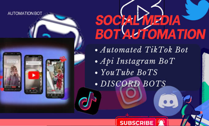 Develop Tik Tok Api Bot Youtube Automated Bot Instagram Bot By Kenneth
