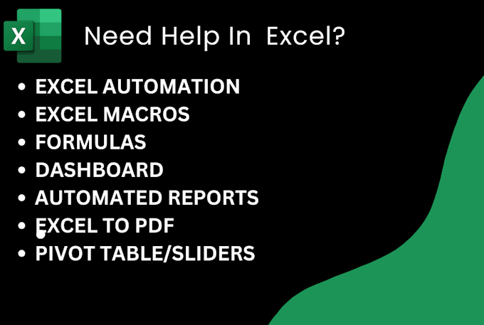 Give best service in microsoft excel, macro, spreadsheets, by Saifullah ...