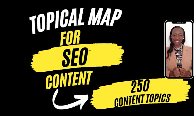 Create a complete topical map with 150, 200, or 250 seo topics by ...