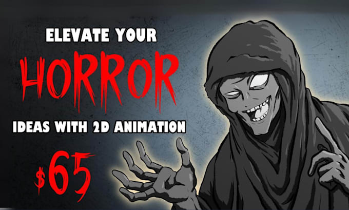 Create 2d animation horror and creepy story into a life by Dalangmotion ...