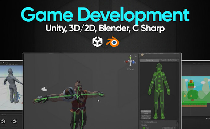 Be your professional unity game developer for 2d 3d games by Fnufaheem | Fiverr