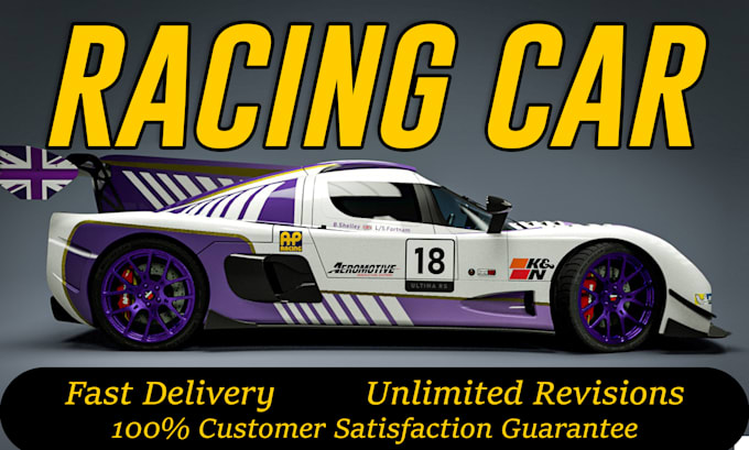 Do awesome racing car wraps, racing formula cars livery cars itasha car ...