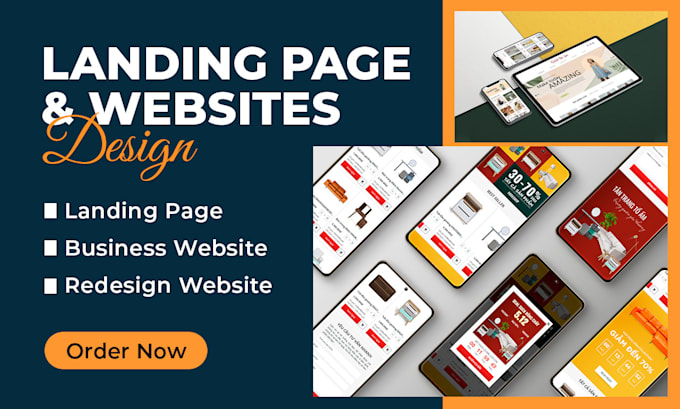 Design landing page website, one page website or single page website by ...