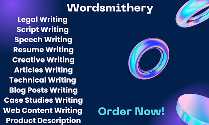 Write book, technical, script, speech, resume, web content, case ...