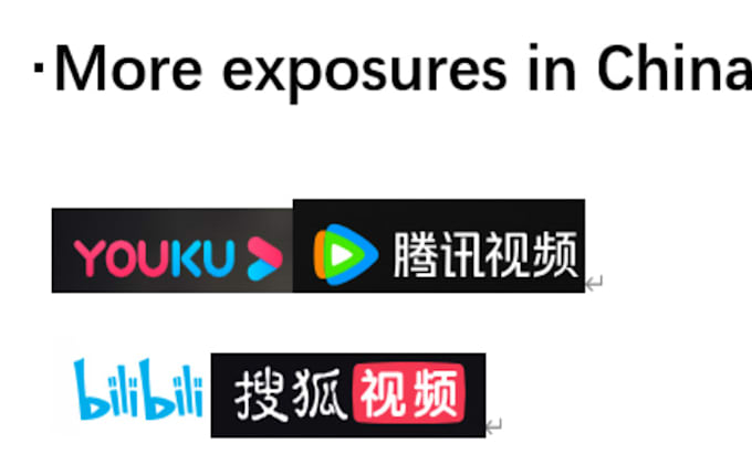 Upload your videos on youku or bilibili or souhu or tencentvideo in ...