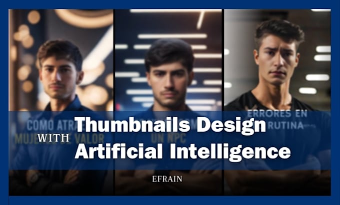 Custom thumbnails artificial intelligence instagram reels by Efrainacevedo | Fiverr