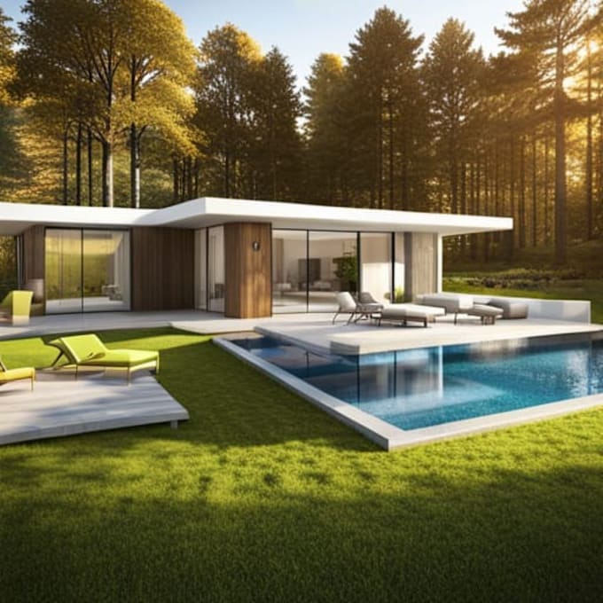 Design your house, 3d exterior, interior, plan, render by Seb_jadern7 ...