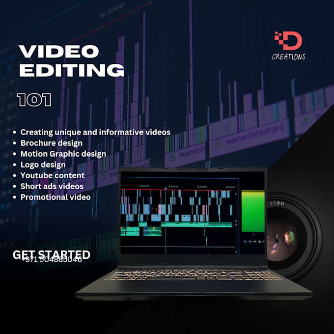 Professional ads shooter and video editor by Dgnaik | Fiverr