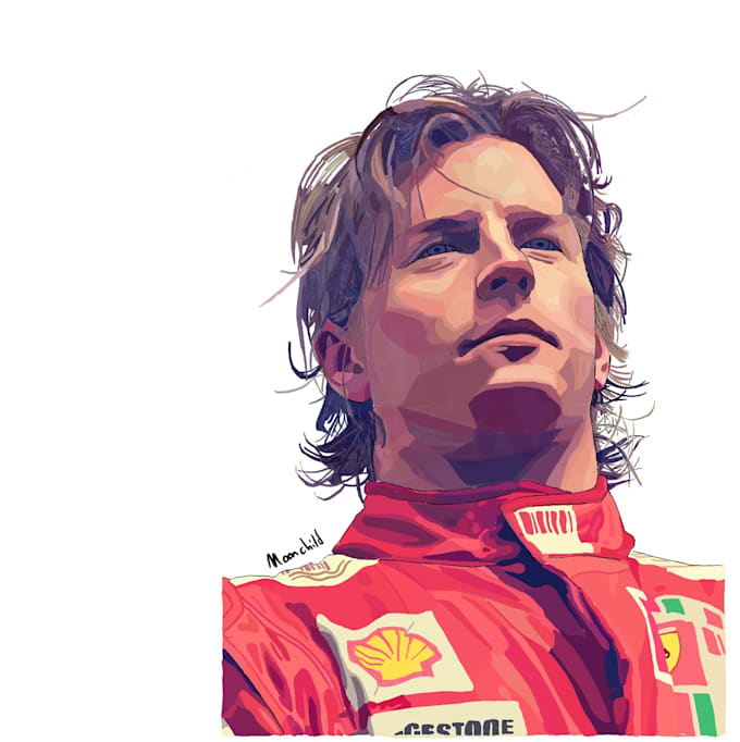 Draw your character as a racing driver by Iprometheusi | Fiverr