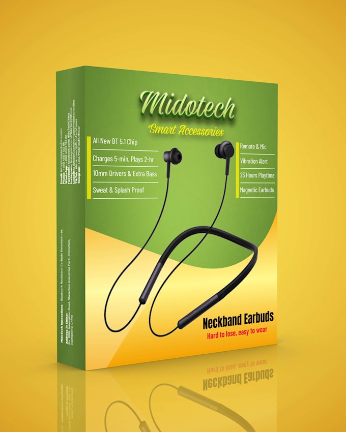 Do realistic product packaging box design and box design by Rabie170123 ...