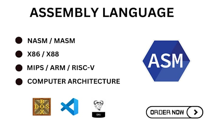 Do x86, mips, and arm assembly ,c language tasks by Sheheryar_romi | Fiverr