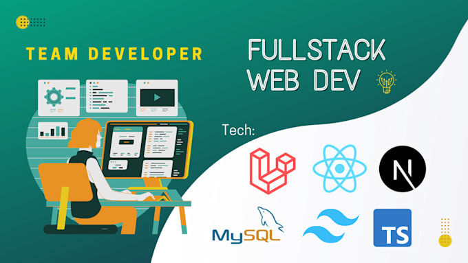 Develop a custom fullstack laravel and react web application by ...