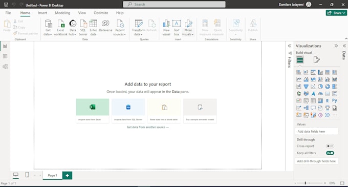 Create insightful, power bi dashboards and report for data visualization by Iampoh | Fiverr