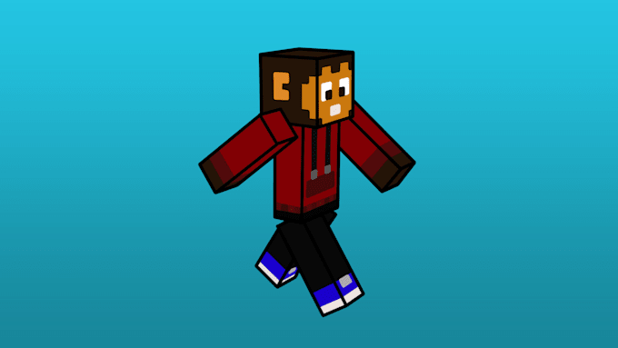 Make your minecraft skin into a cartoon drawing by Lilmite | Fiverr