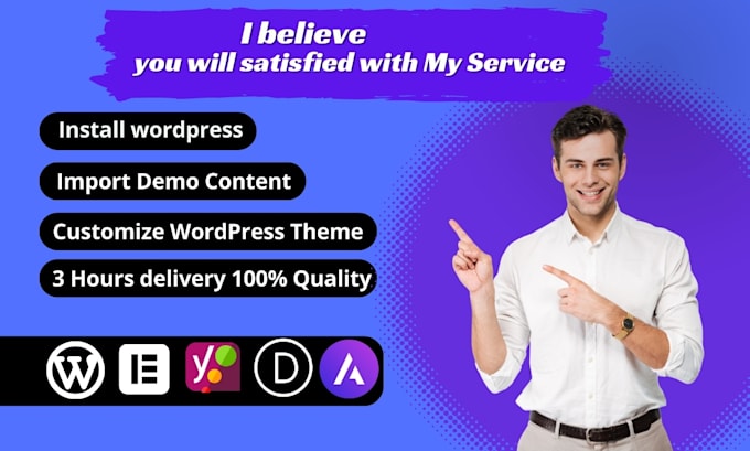 Install wordpress theme, demo import, theme customization by Md_rezaul1 | Fiverr