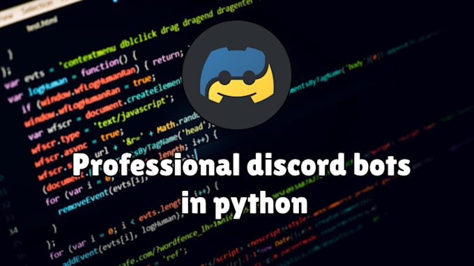Create a custom professional discord bot by Lupin_a | Fiverr