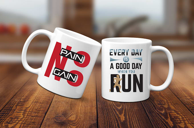 Do personalized mug designs by Nusrat19831 | Fiverr