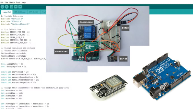 Do Your Arduino And Esp Projects By Bharathmohanms Fiverr