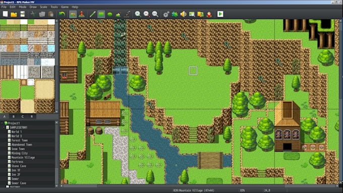 Erstellen sie ein 2d-video-rpg-maker-spiel, ein 3d-multiplayer-rpg-spiel und eine rpg-maker ...